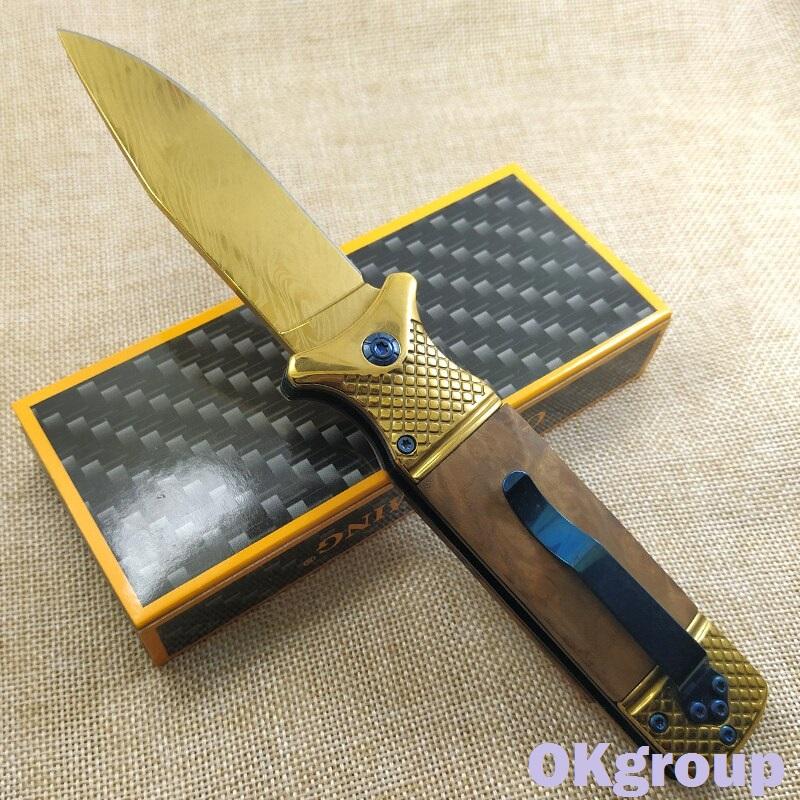 OKgroup CM002-NC Folding knife CHONGMING Knife รุ่นCM73 หนึ่งในรุ่นที่ ...
