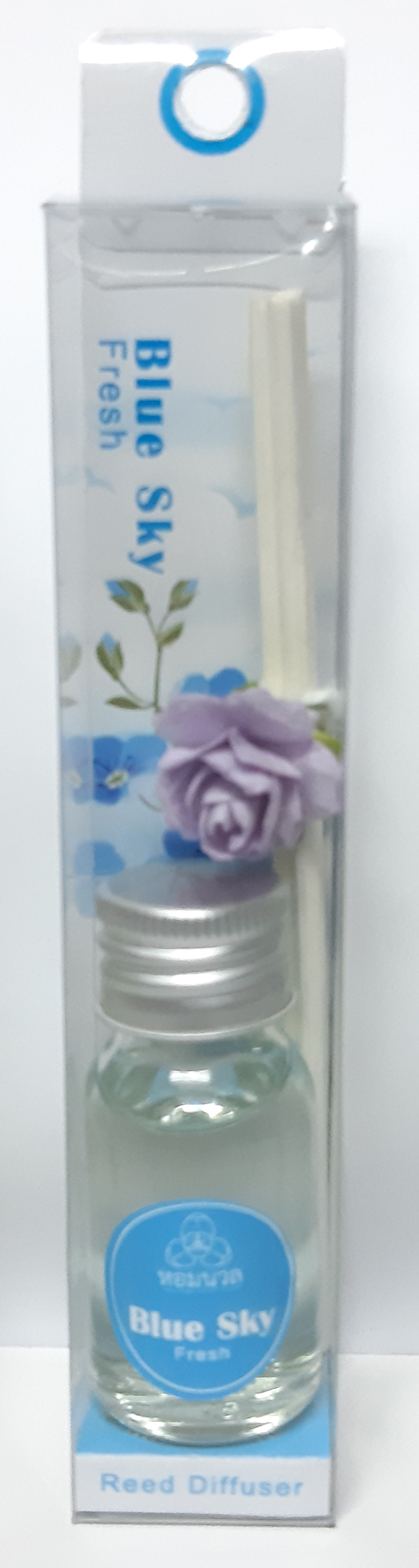 ไม้กระจายกลิ่น น้ำหอมบลูสกายเฟรช 15 มล. (Aroma Reed Diffuser-Blue Sky ...