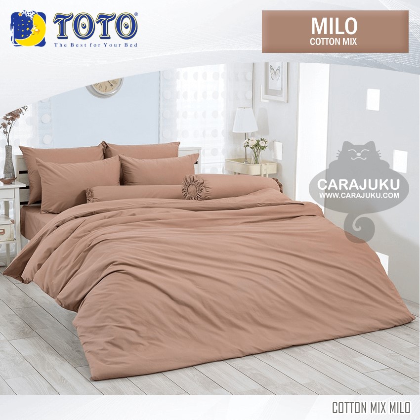 TOTO Bed Sheet Set King Bed 6 Feet (Comforter is not included) Plain ...