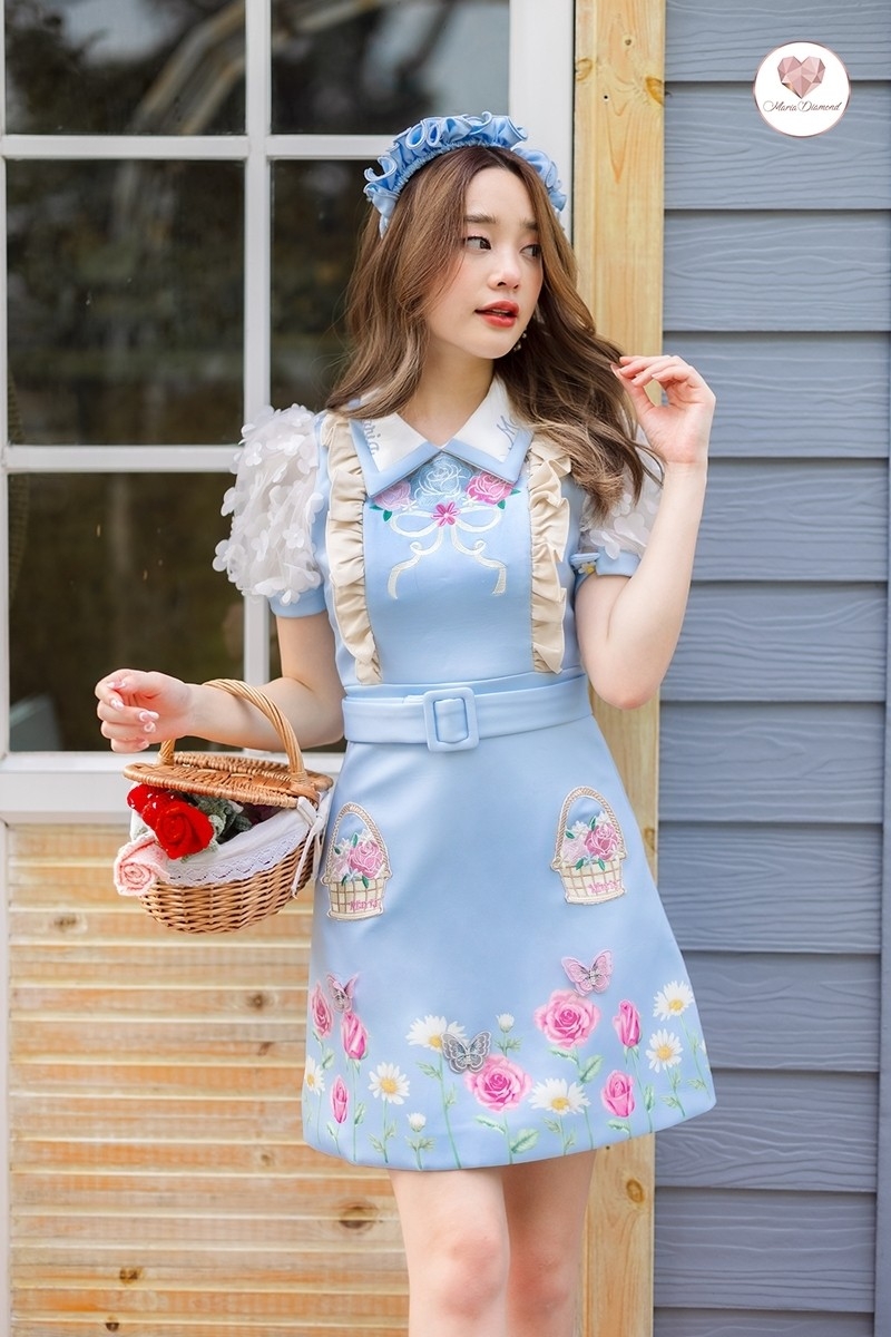 Maria Diamond Brand การันตีเสื้อผ้าแบรนด์แท้ เดรสสีฟ้าคือละมุนมากแม่ ...