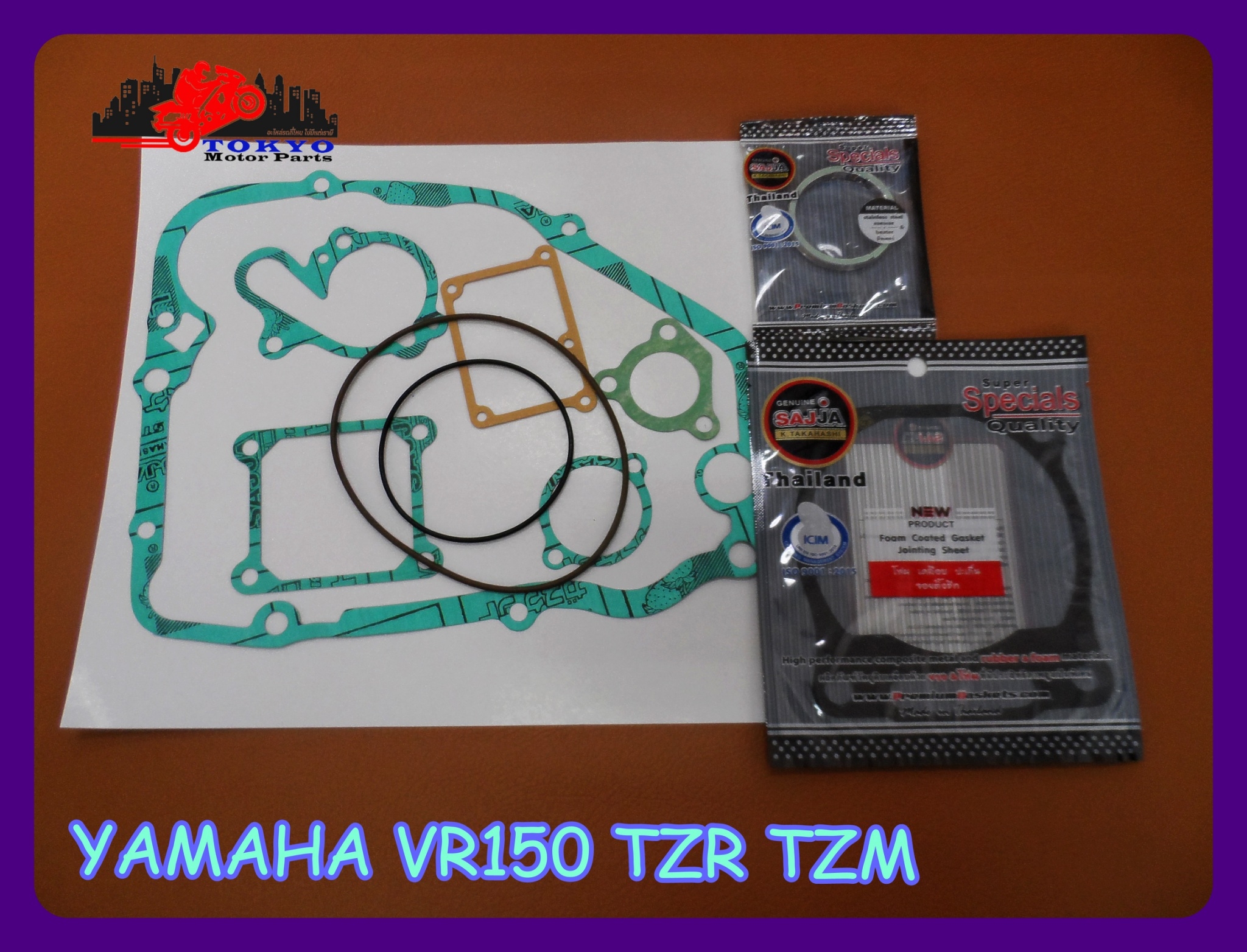 ENGINE GASKET COMPLETE SET Fit For YAMAHA VR150 TZR TZM // ปะเก็น ...