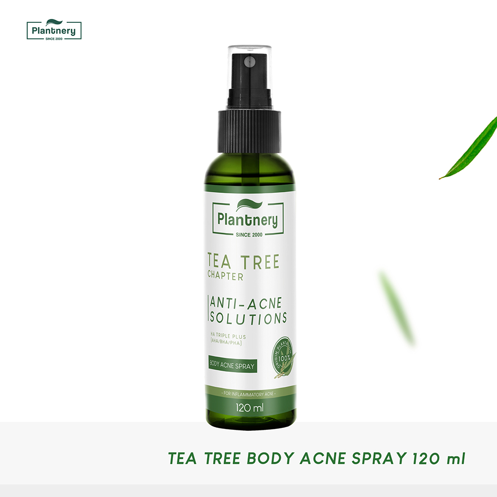 Plantnery Tea Tree Body Acne Spray 120 ml - Plantnery - ThaiPick