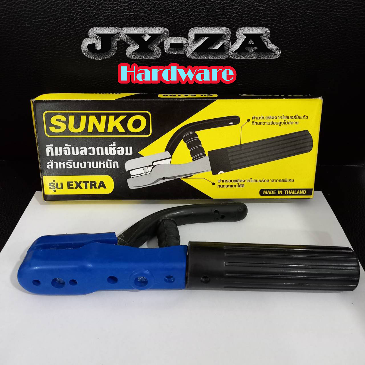 คีมจับลวดเชื่อมไฟฟ้ารุ่น คีมจับอ๊อก Sunko EXTRA- 500 Amp. ลำตัว ...