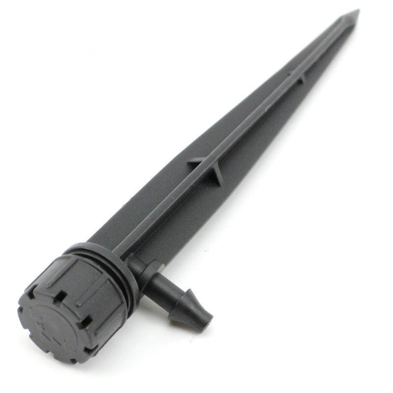 Hot 10Pcs Micro Bubbler Drip Irrigation Adjustable Emitters Stake Water ...