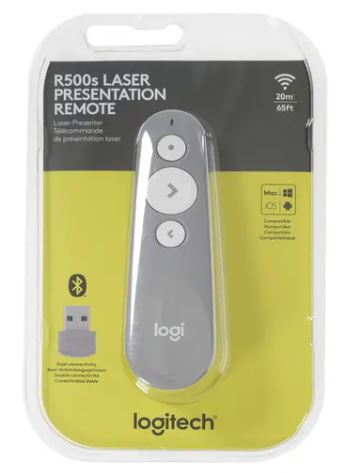 Logitech R500s รีโมตนำเสนอ Laser Presentation Remote - D-ONE Supply ...