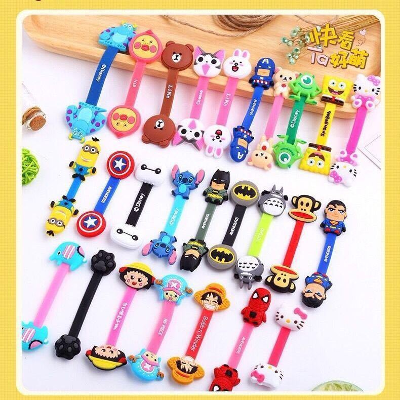 Cartoon Headset Cable Cable Winder Mobile Phone Data Cable Storage ...