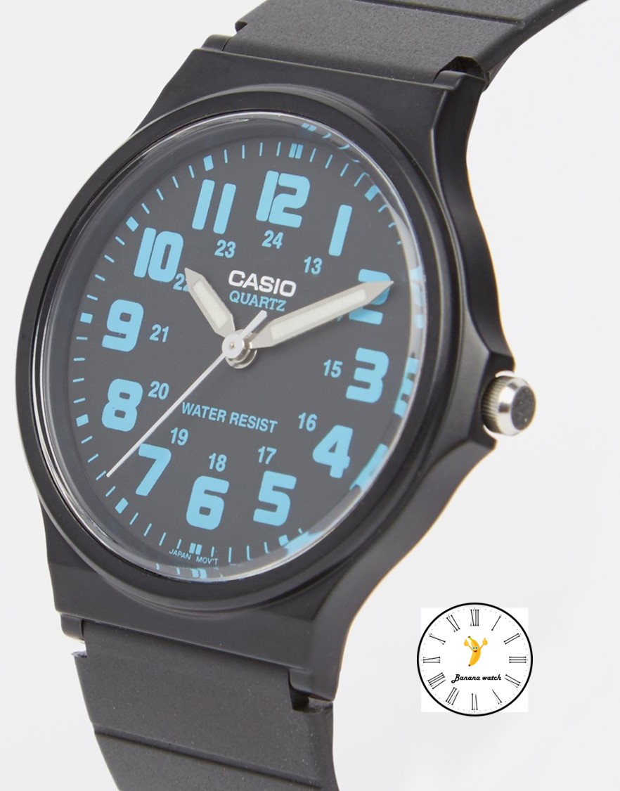 Casio นาฬิกาข้อมือผู้หญิง สายพลาสติก รุ่น MQ-71-2B - สีดำ - Banana ...