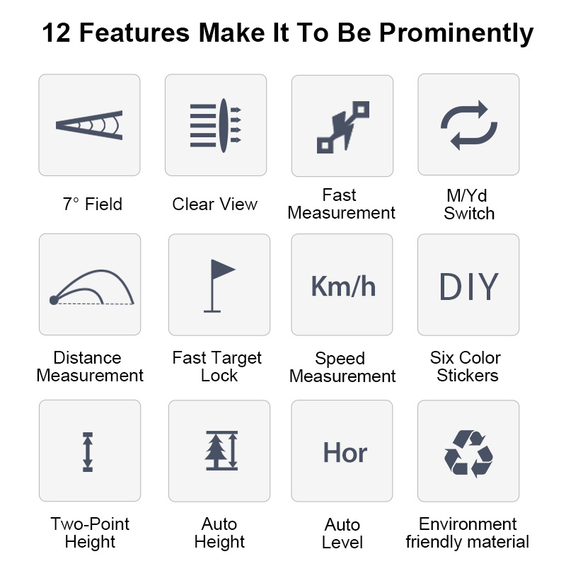 Mileseey Golf Rangefinder PF2E Laser Range Finder Range Finder สำหรับ ...