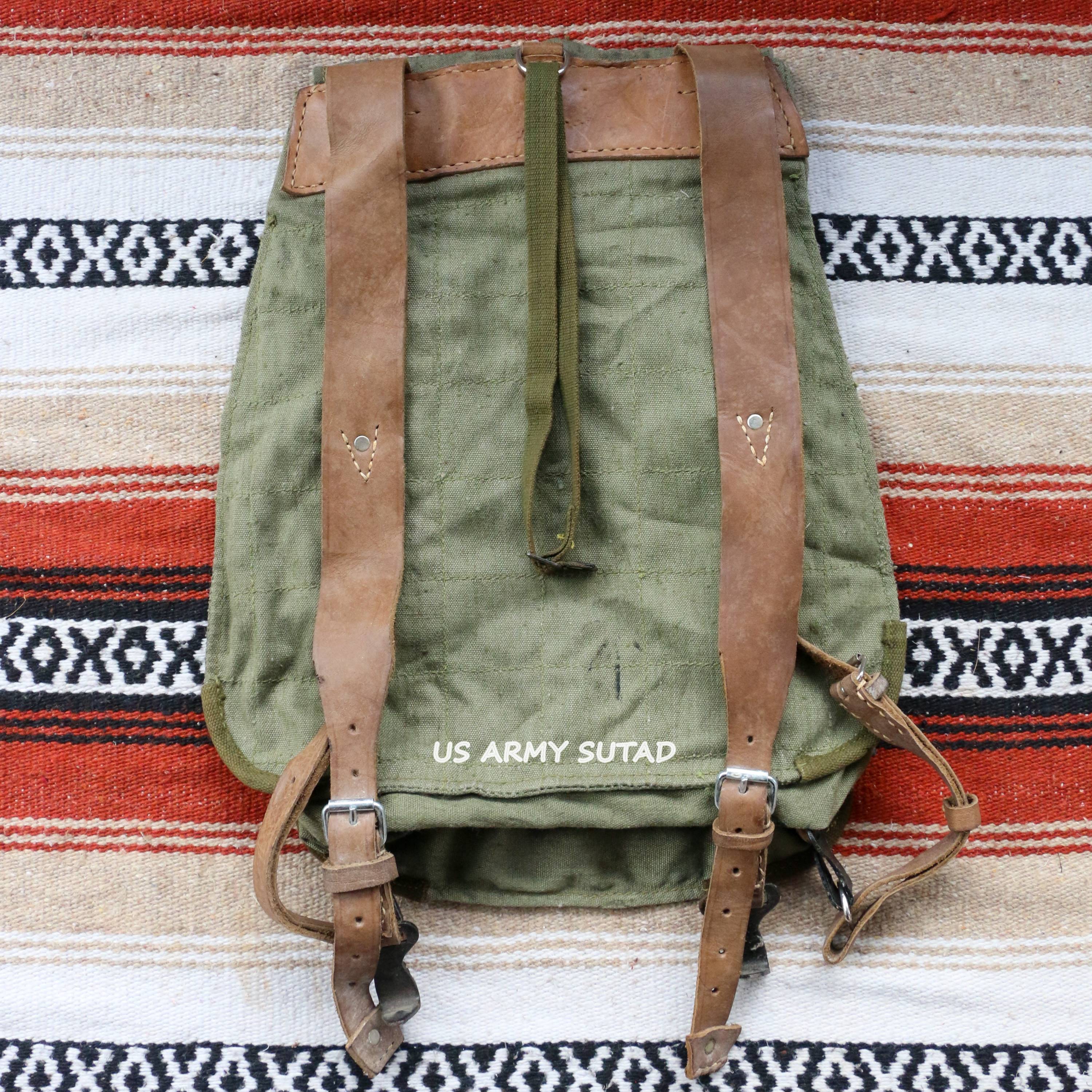 Romanian military backpack 70s - US.ARMY Sutad. - ThaiPick