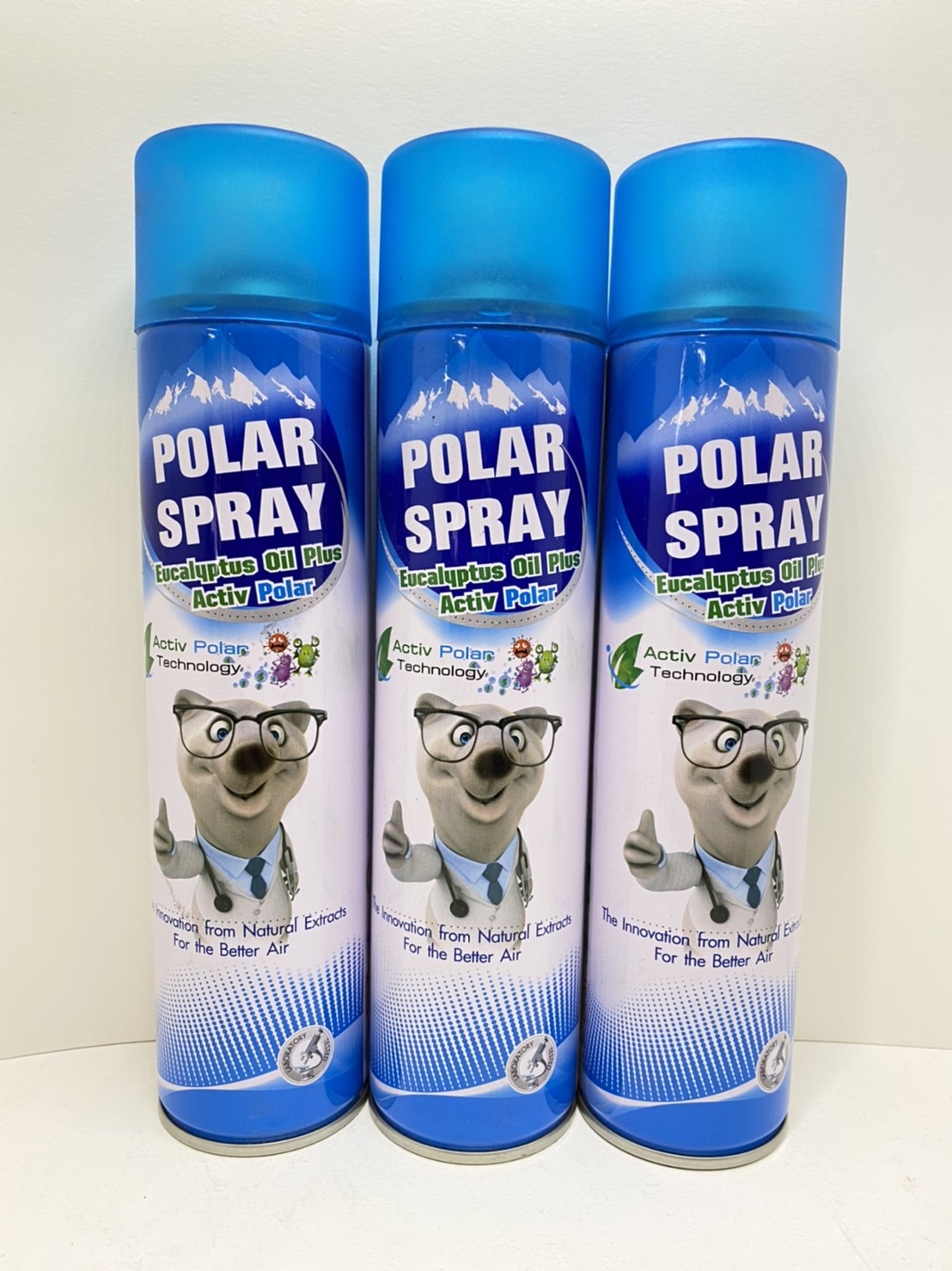 Polar Spray โพลาร์ สเปรย์ (ปริมาณ 280 ml. x 3 กระป๋อง) - RuklookBRL ...
