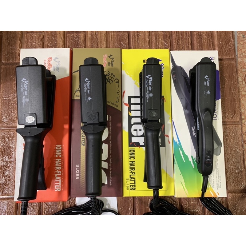 FHG12 SUPER V INTER แท้เครื่องหนีบผม Su288 SU 868 Su389 SU186 IonicB สวยปังปังปังเครื่องหนีบผม ...