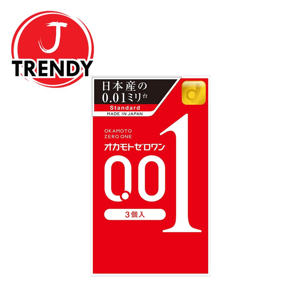 Okamoto 001 Zero One ขนาดมาตรฐาน ถุงยางอนามัยที่บางที่สุดในโลก บางเพียง ...