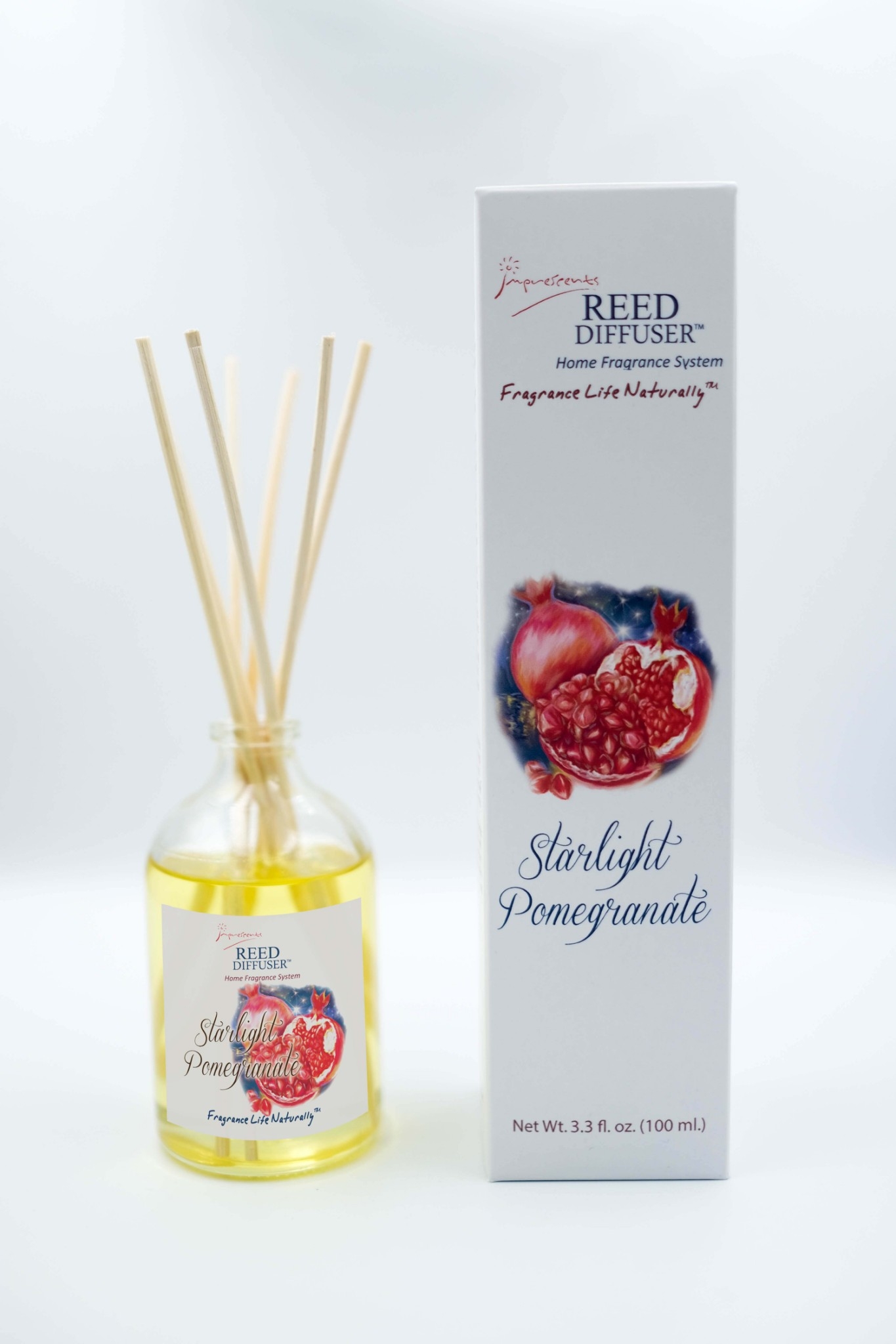 Reed diffuser | Starlight pomegranate ก้านไม้หอม กลิ่นทับทิม | Lazada.co.th
