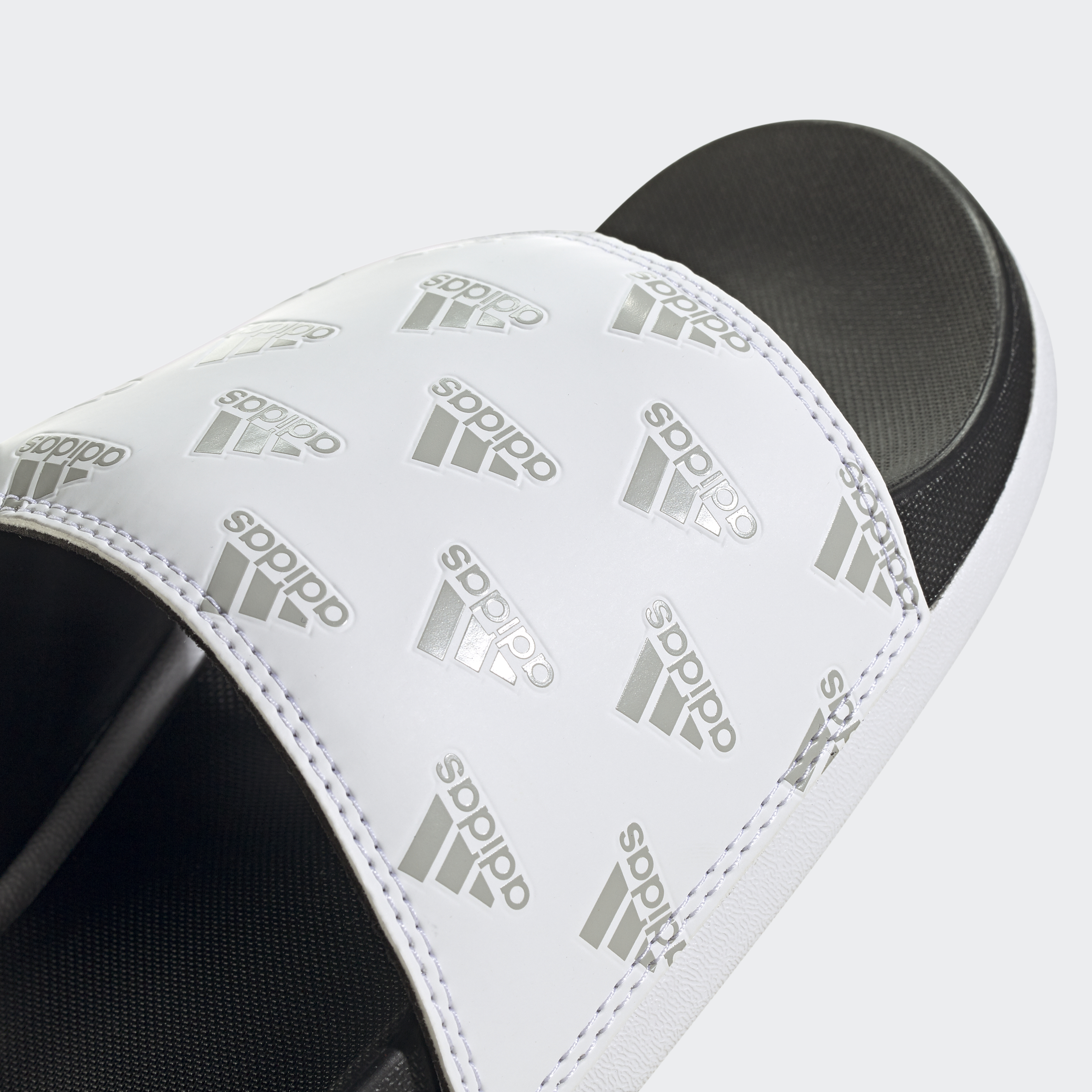 adidas SWIM Adilette Comfort Slides Unisex White GV9737 - adidas - ThaiPick