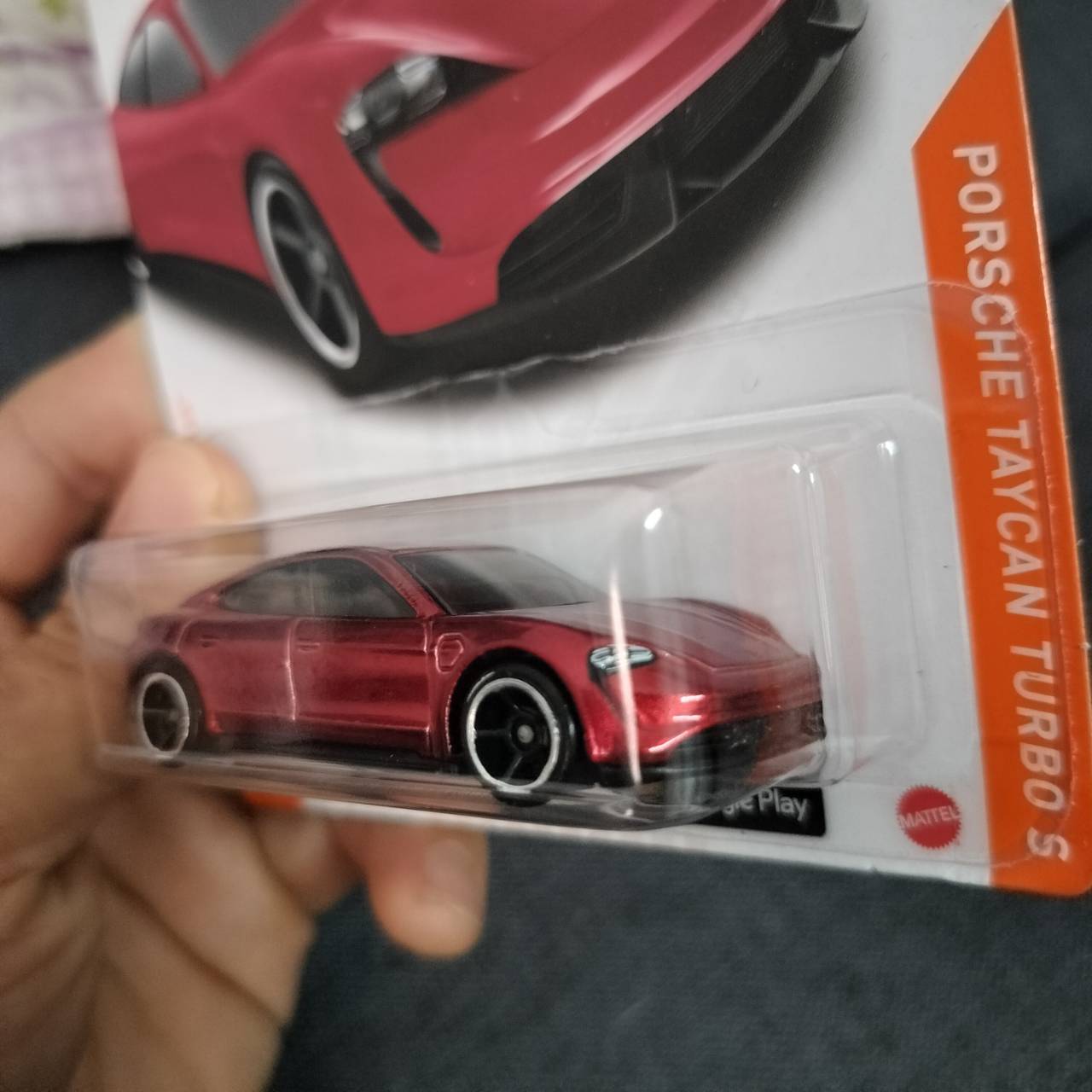 โมเดลรถเหล็ก Hot Wheels Id รุ่น Porsche Taycan Yurbo S ลิขสิทธิ์แท้100