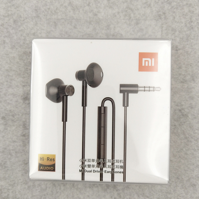 Xiaomi 3.5MM Earphone Dual Driver Unit In Ear Hybrid Headsets With ...