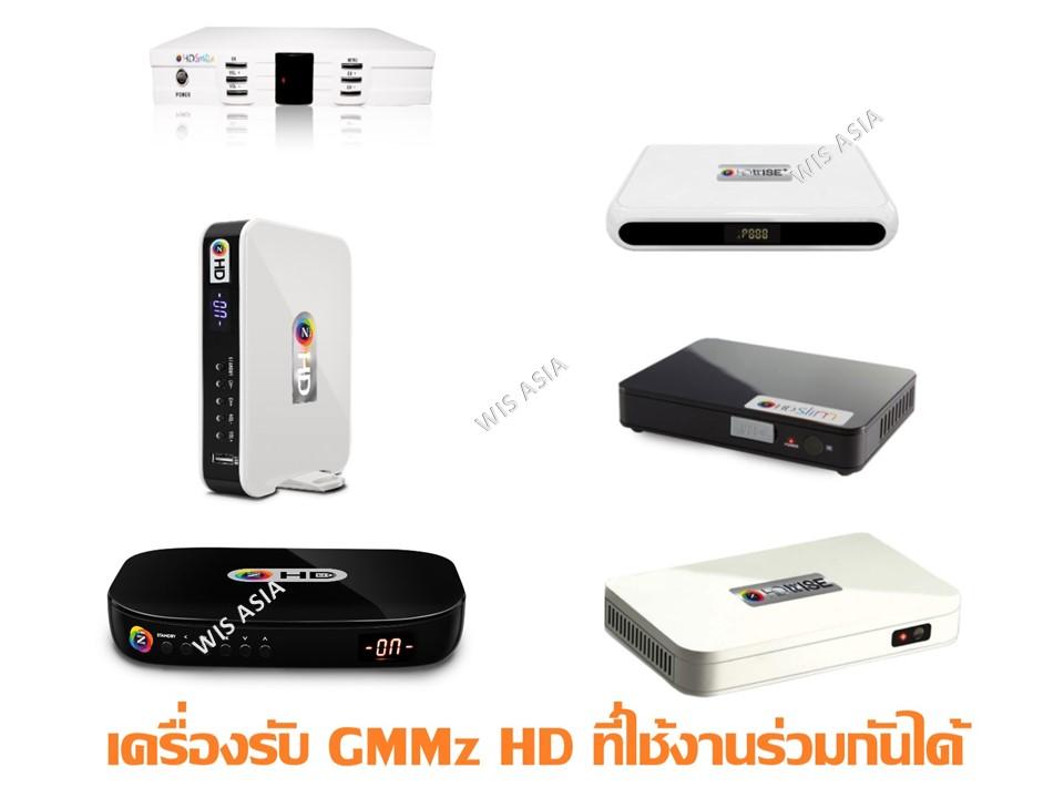 Remote GMM Z HD (ใช้กับกล่องดาวเทียม GMMz HD ทุกรุ่น - WIS ASIA - ThaiPick