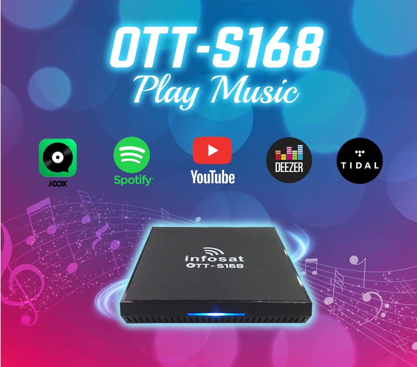 กล่อง FIFA World Cup Qatar 2022 Android 10 Infosat รุ่น OTT-S168 wow tv ...