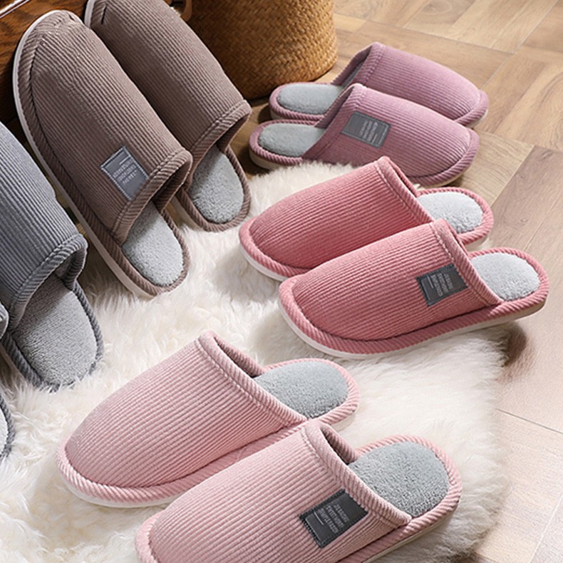 RICH Slippers รองเท้าใส่ในบ้าน รองเท้าลูกฟูกขนนุ่น สลิปเปอร์นุ่มเบาใส่ ...