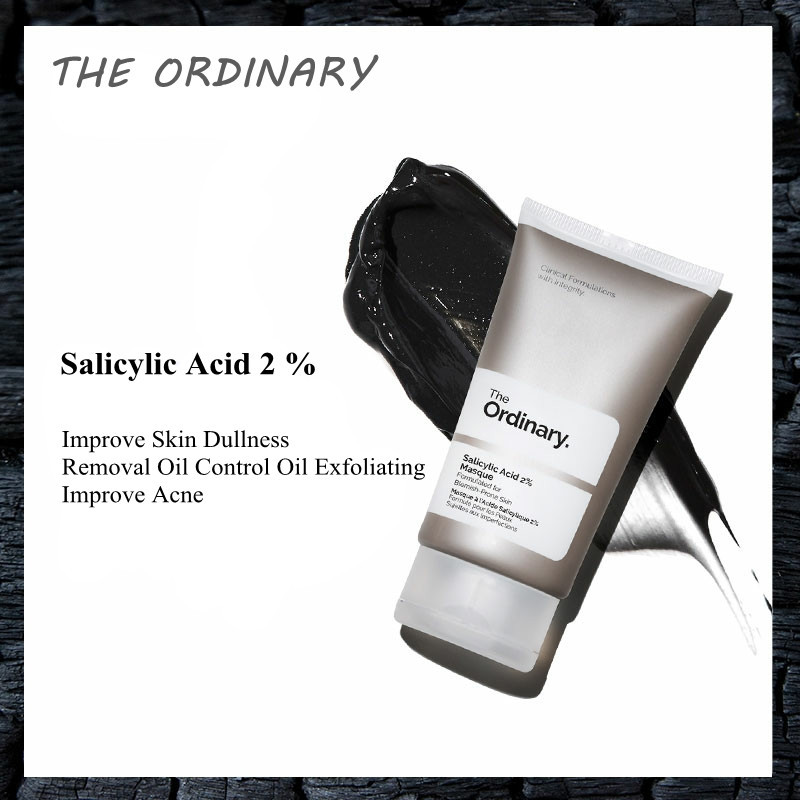 Ordinary Salicylic Acid 2% Removel Acne Serum Mask Plant Carbon Unclogs ...