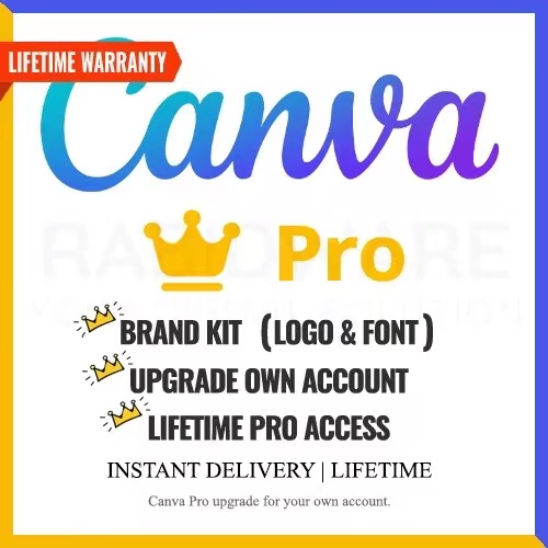 อายุการใช้งาน บัญชีพรีเมี่ยม CANVA PRO บัญชี Canva Pro การเข้าถึงราคา ...