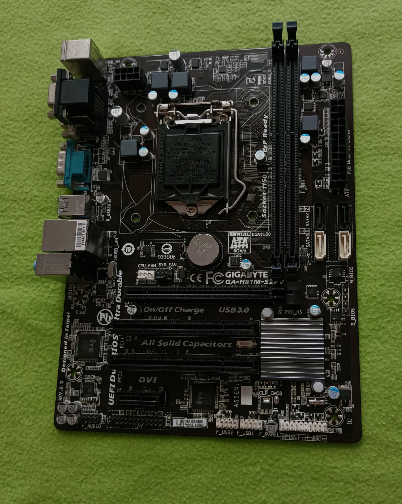 1150/MAINBOARD/GIGABYTE GA-H81M-S2PV/GEN4-5 | Lazada.co.th