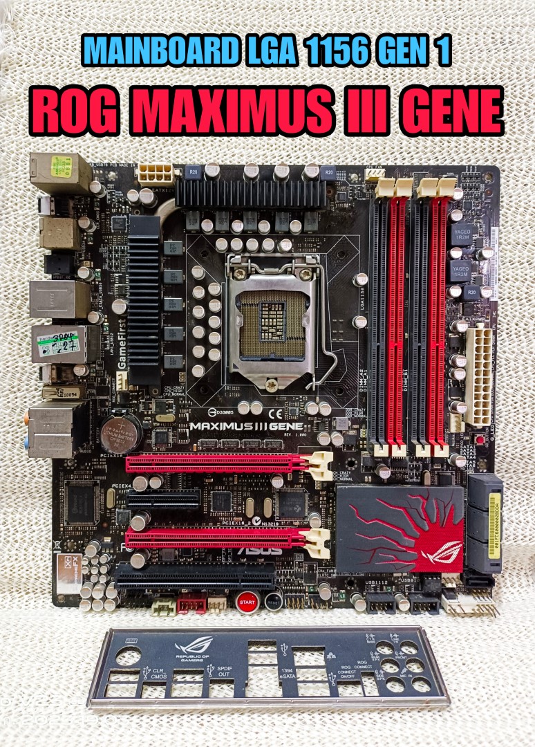 (ร้านในไทย) เมนบอร์ด 1156 รองรับ CPU INTEL GEN 1 (LGA 1156) มีของพร้อม ...