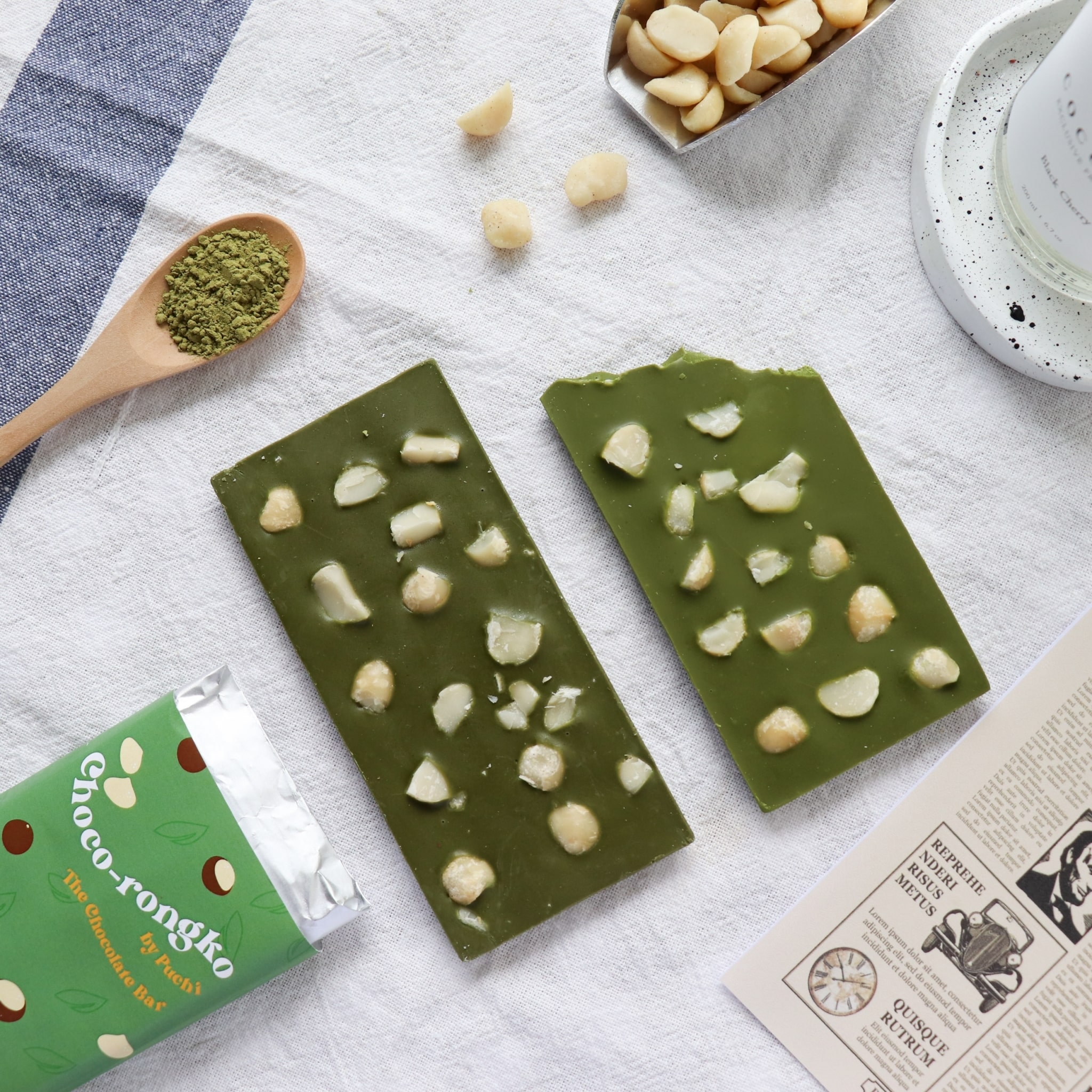 Puchi - Choco Rongko - Matcha Macadamia | Lazada.co.th