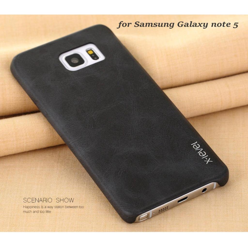 X-Level Vintage เคสหนังสไตส์วินเทจ ของแท้ สำหรับSamsung Galaxy note 5 ...