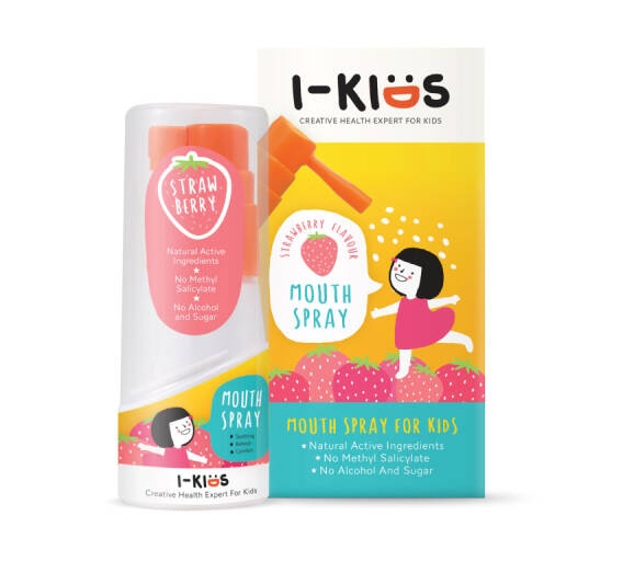 I-Kids Mouth Spray 15 ml ไอคิดส์ เมาท์เสปรย์ สเปรย์สำหรับช่องปากและคอ ...