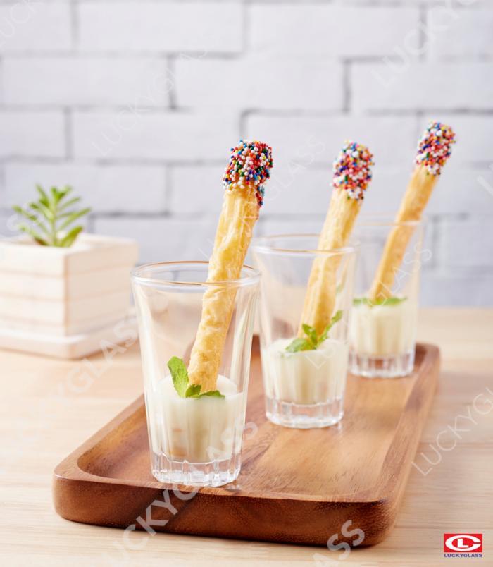 แก้วเป๊ก Fuji Shot Glass แก้วชอต แก้วตวง แก้วตวงส่วนผสม 2.2 oz. 62 ml ...