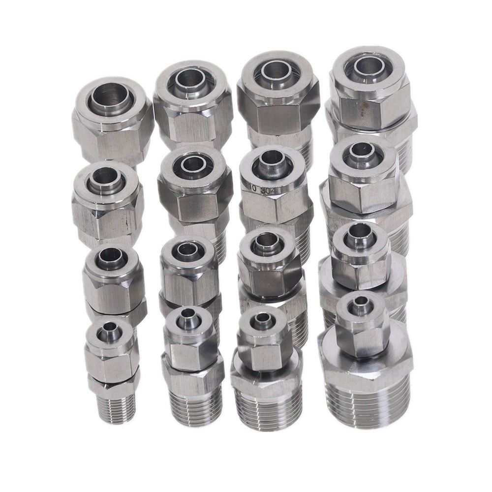 Stainless Steel M22 To M28 Thread Connector Faucet Joints Water Tap ...