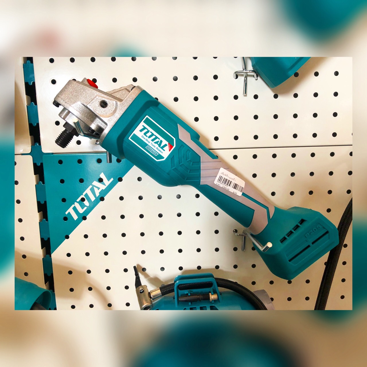 TOTAL เครื่องขัดสีรถแบตไร้สาย รุ่น TAPLI 2001 (รวมแบต 2 แอมป์+แท่นชาร์จ ...