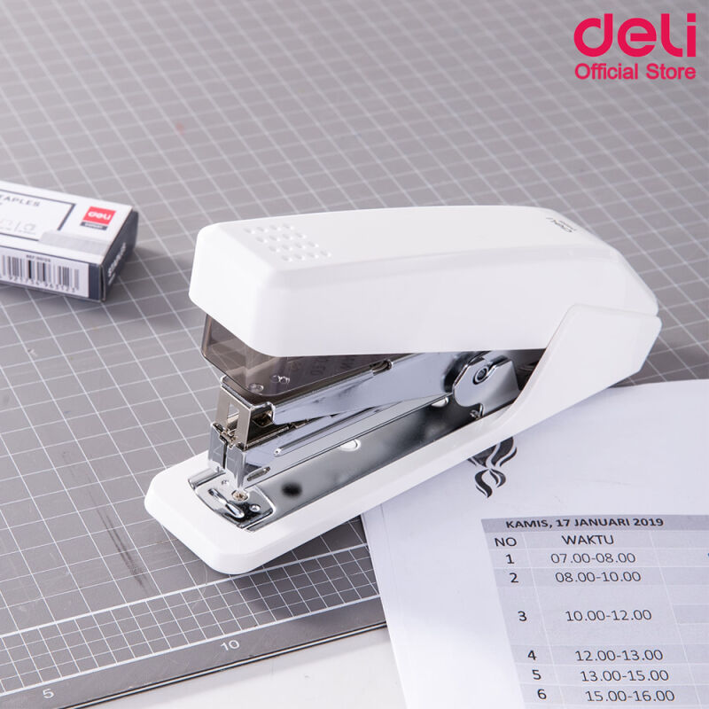 Deli 0468 Stapler เครื่องเย็บกระดาษประหยัดแรง 25 หน้า จำนวน 1 ชิ้น ที่ ...