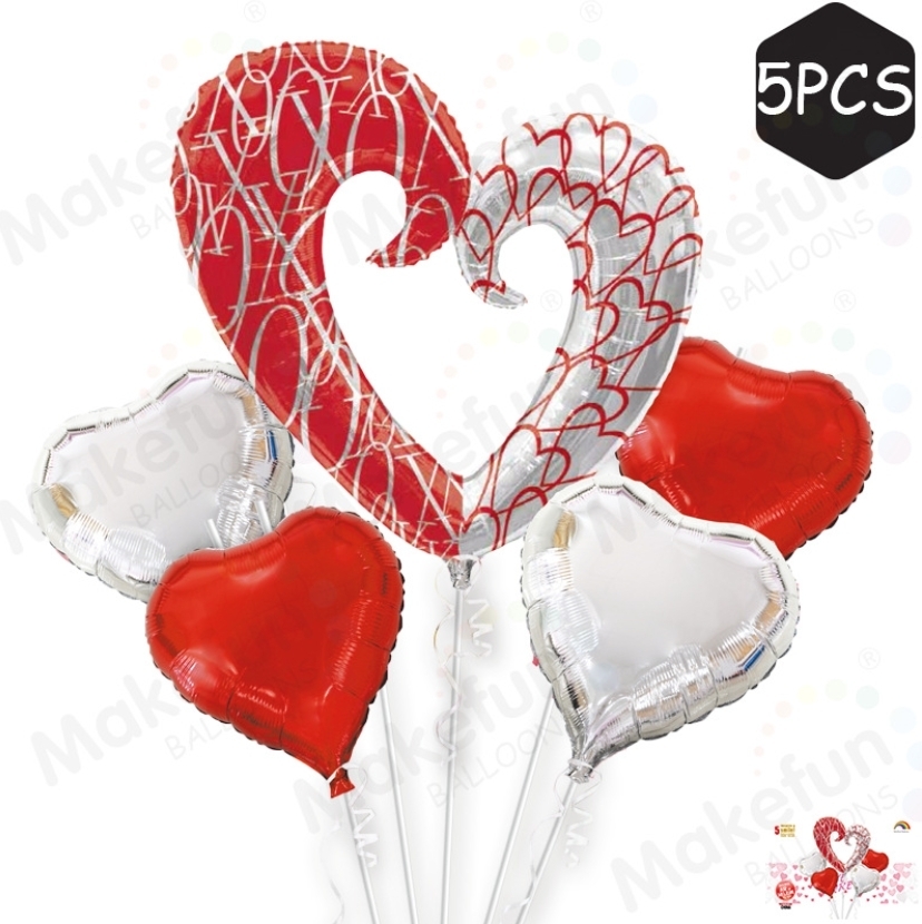 Marry Me Balloon Bachelor Party Stag Party Hen Party Decorations Heart ...