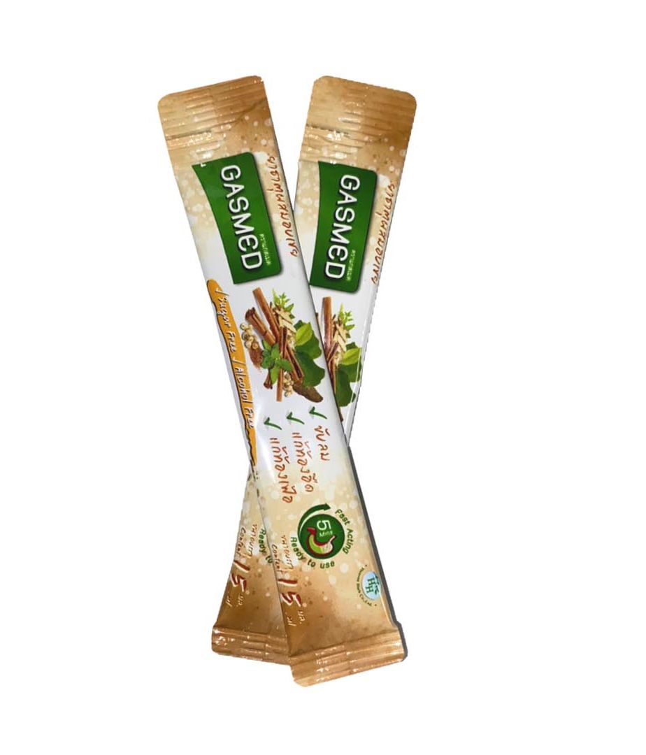 ยาธาตุผสมอบเชย GASMED บรรเทาอาการท้องอืด ท้องเฟ้อ สามัญประจำบ้าน บรรจุ 15 ml | Lazada.co.th