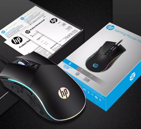 เมาส์???? HP M220 ????GAMING MOUSE BLACK - intekonline - ThaiPick