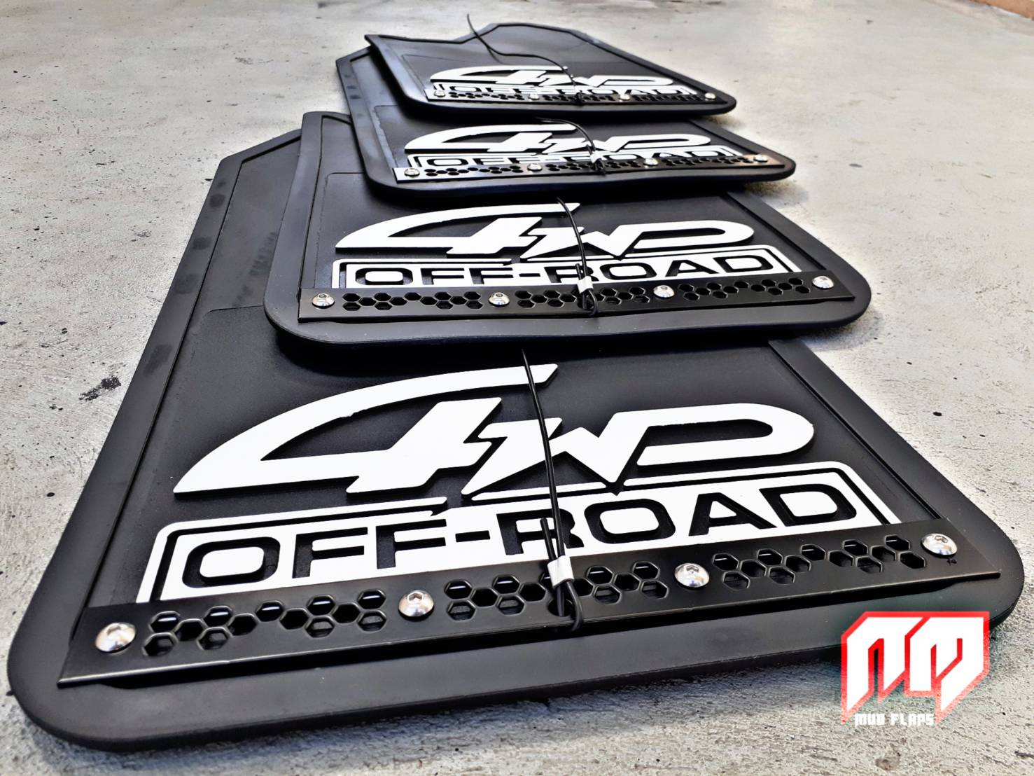 บังโคลนรถยนต์ 4WD Off-Road Mud flaps Black Plate - Nueng Mudguard shop ...