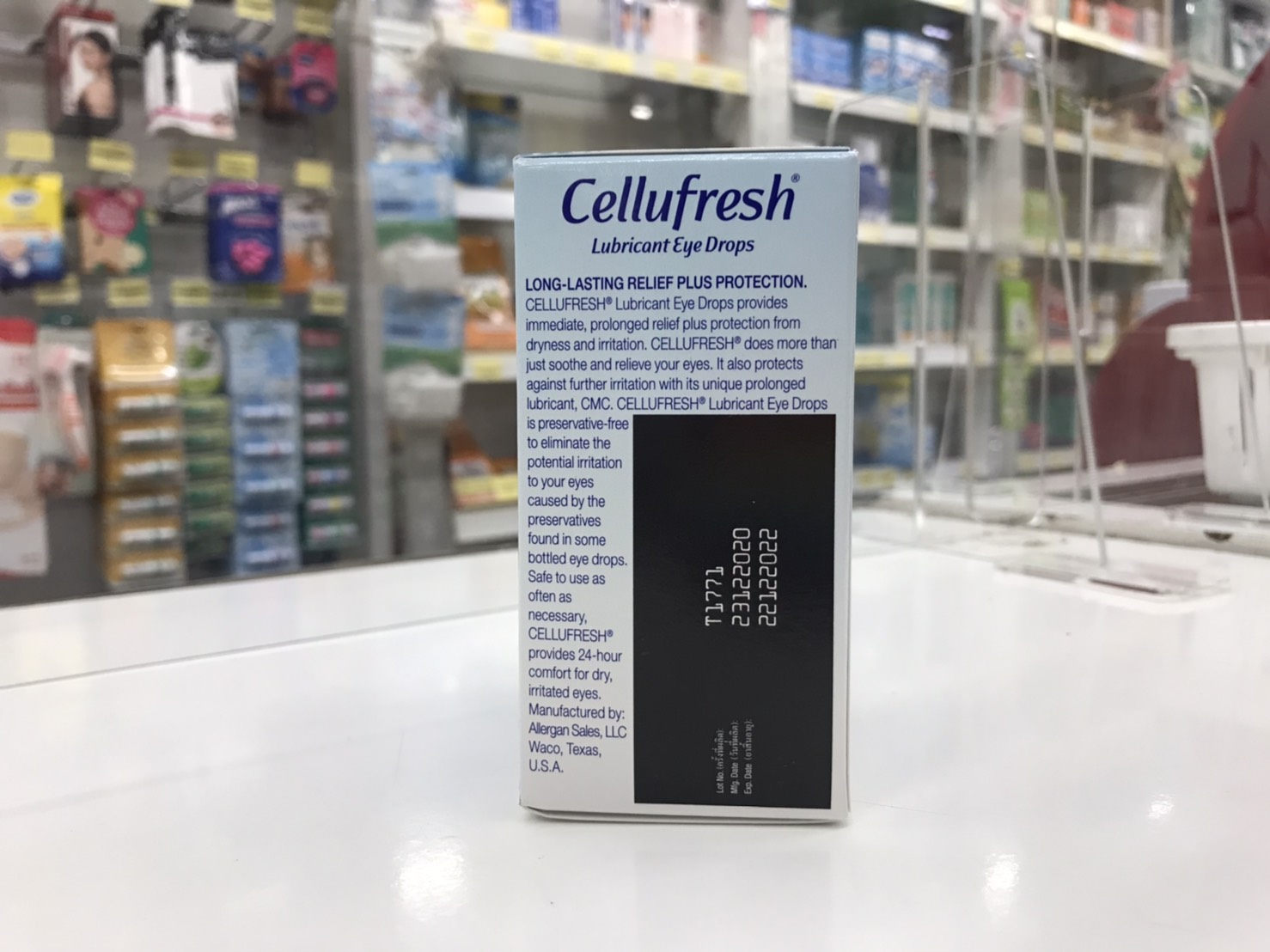 Cellufresh UD น้ำตาเทียมรายวัน 1กล่องมี 30 ชิ้น (0.4ml/1 หลอด) - BnW ...