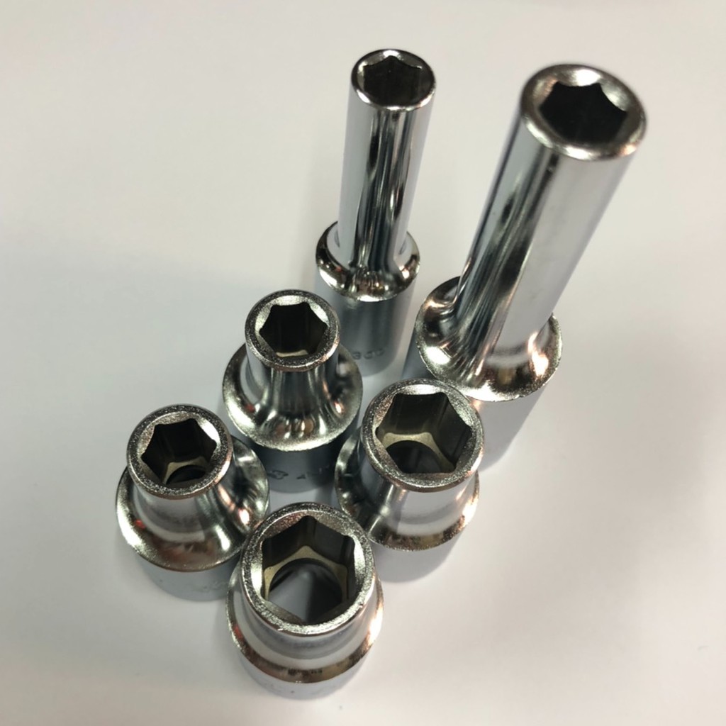 HANS ลูกบล็อก 3/8" (3 หุล ) 6 เหลี่ยม เบอร์ 6-22 | Lazada.co.th