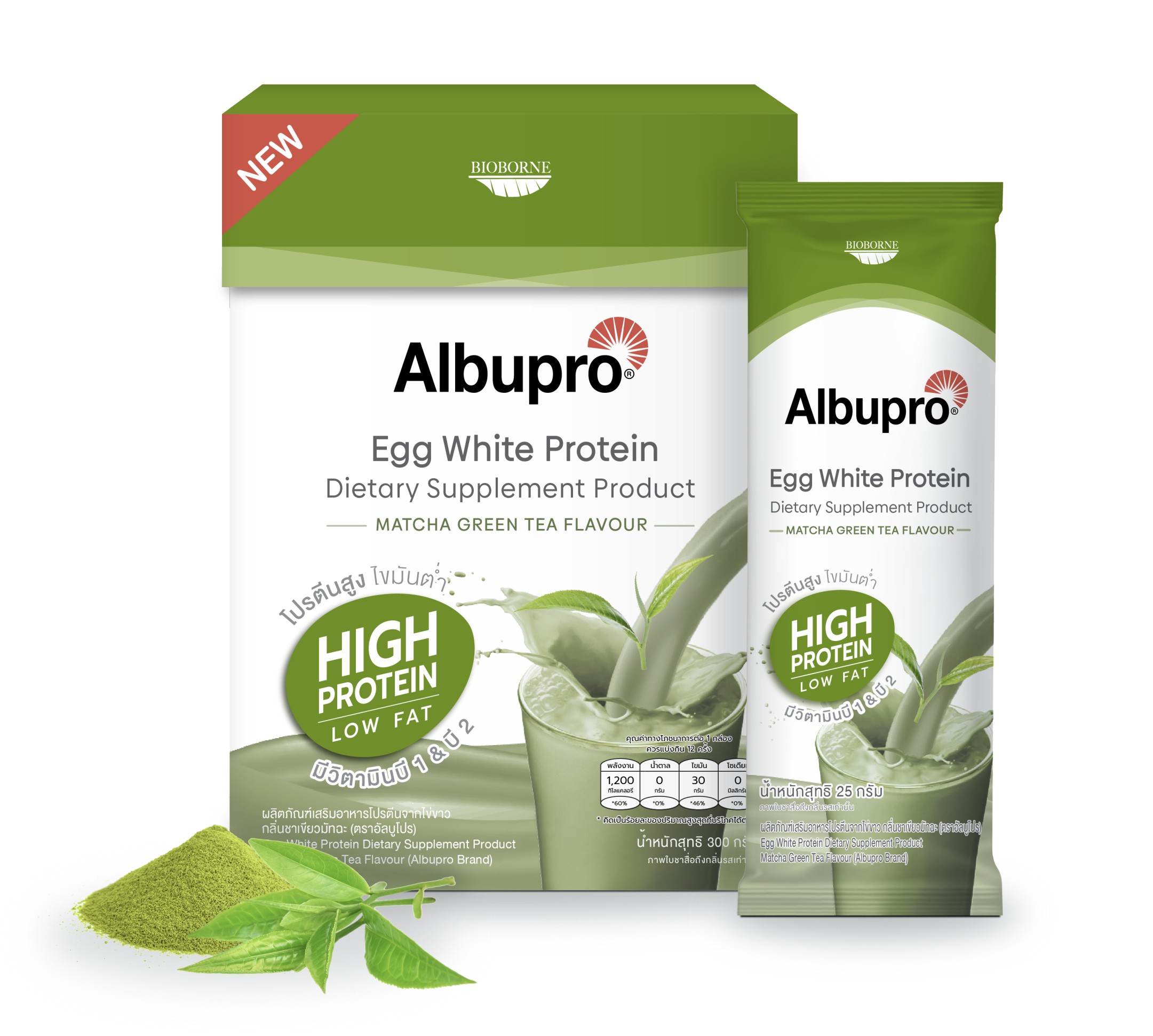 Sale 20%???? Albupro อัลบูโปร โปรตีนไข่ขาว - Mahnoi - ThaiPick
