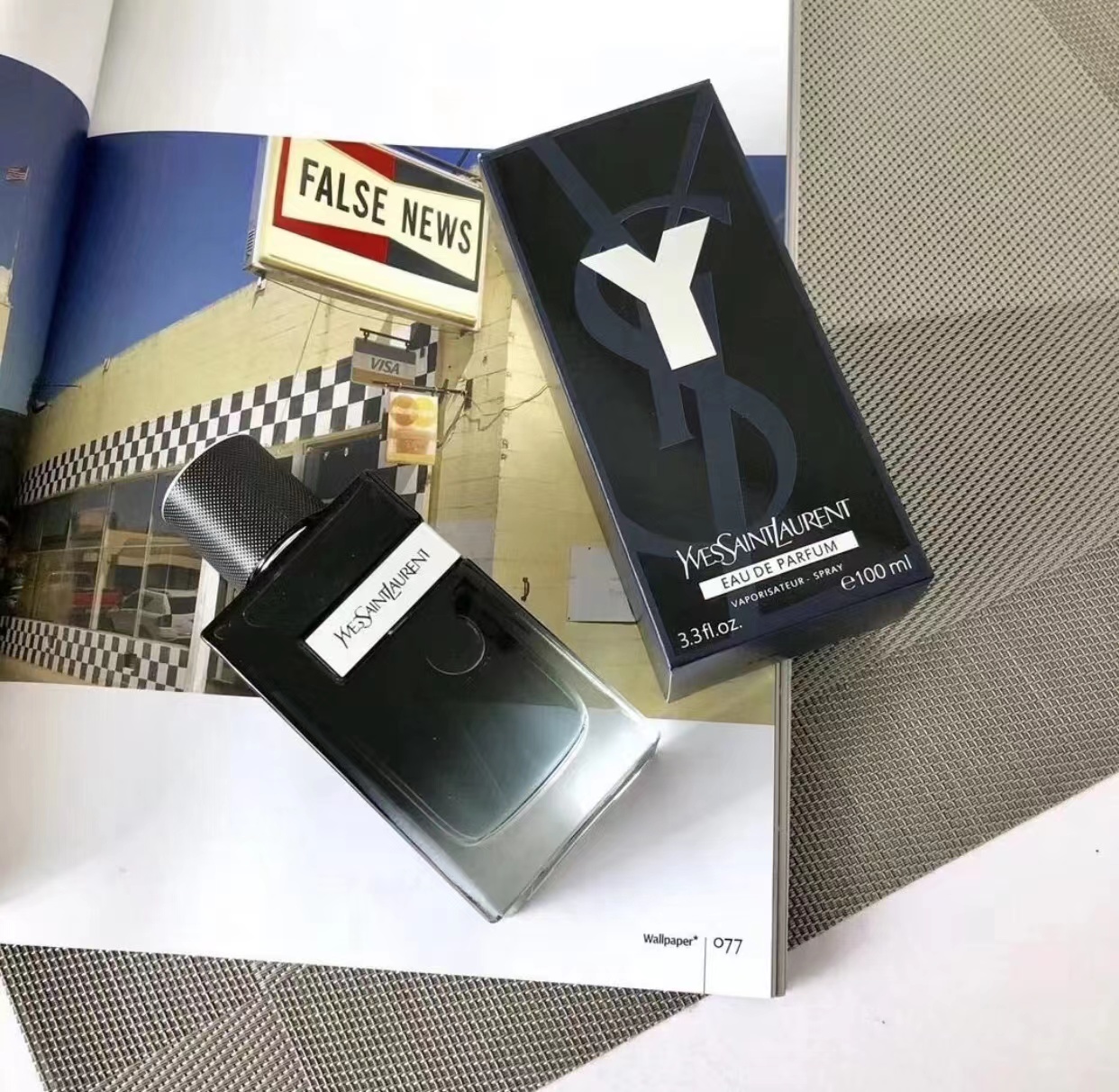 100ของแท้YSL Y EDP Yves Saint Laurent Y EDP for Man 100ml YSL Perfume ...