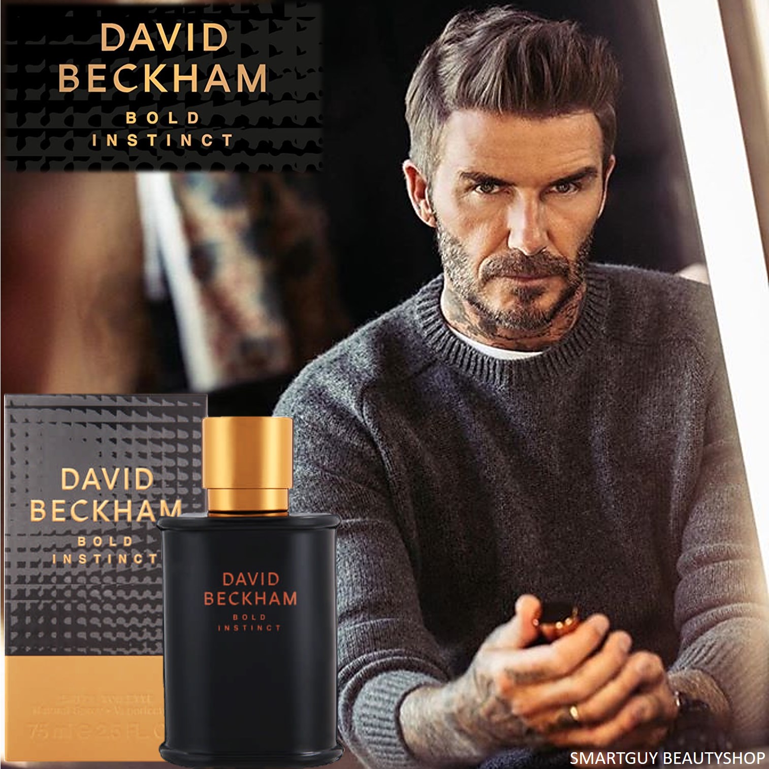 David Beckham BOLD Instinct Eau De Toilette น้ำหอมลิขสิทธิ์แท้จากเดวิด ...