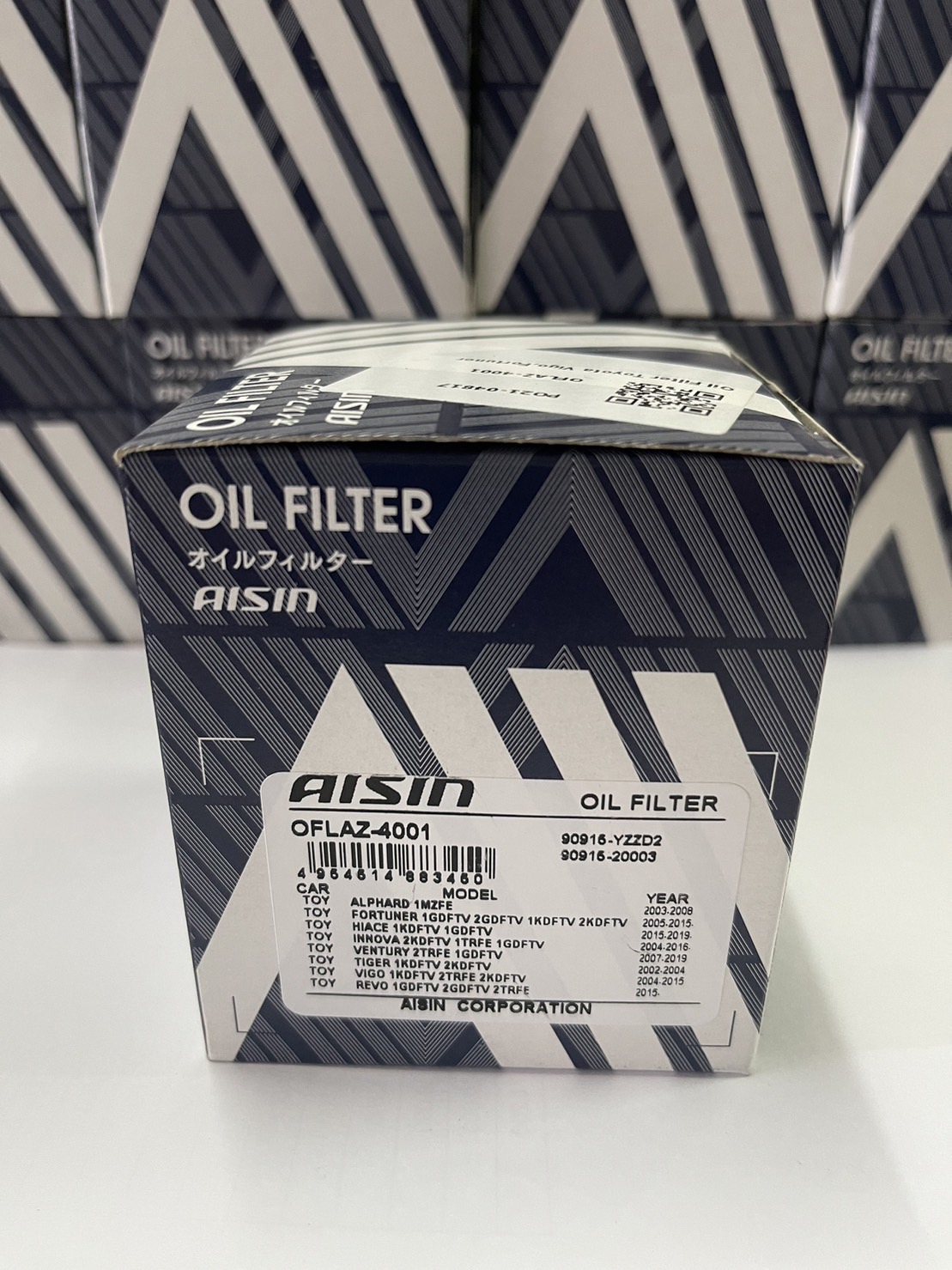 AISIN กรองน้ำมันเครื่องยนต์ดีเซล OFLAZ-4001 Toyota VIGO Revo Fortuner ...