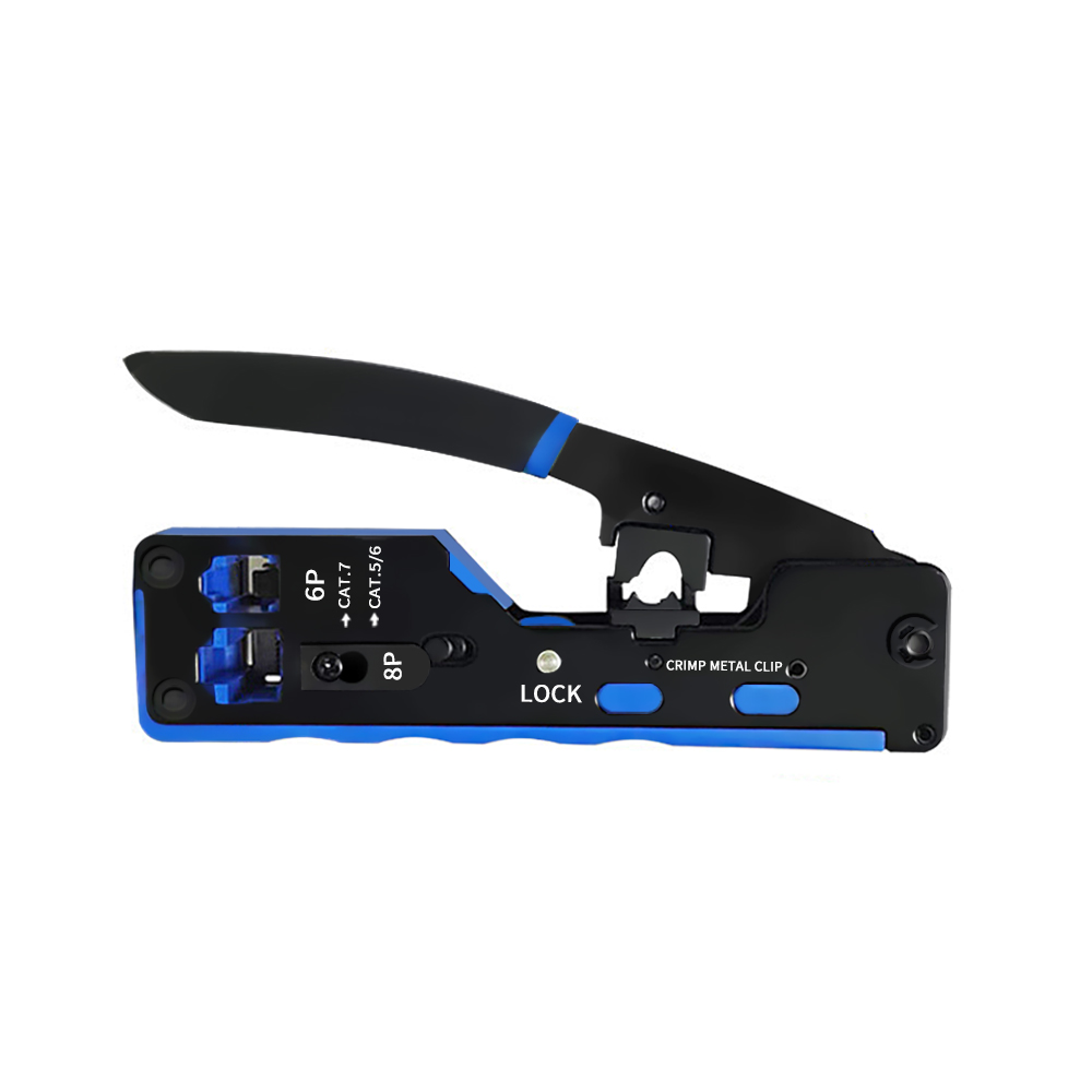 Network cable clamp pliers stripping Crimping pliersProfessional ...