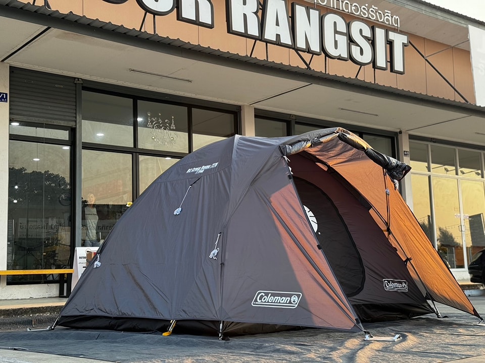 เต็นท์สีใหม่ New Coleman 2024 Cross Dome 270 #Chacoal Grey | Lazada.co.th