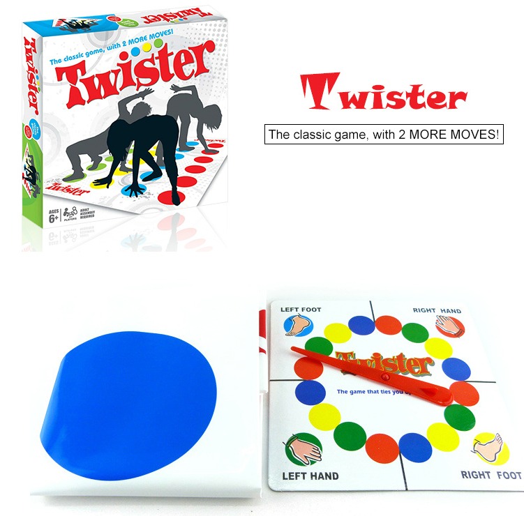 เกม Twister Games เกมจัดท่าทางวางแขนขา ตามสี TWISTER NO.62 - Puket Stores