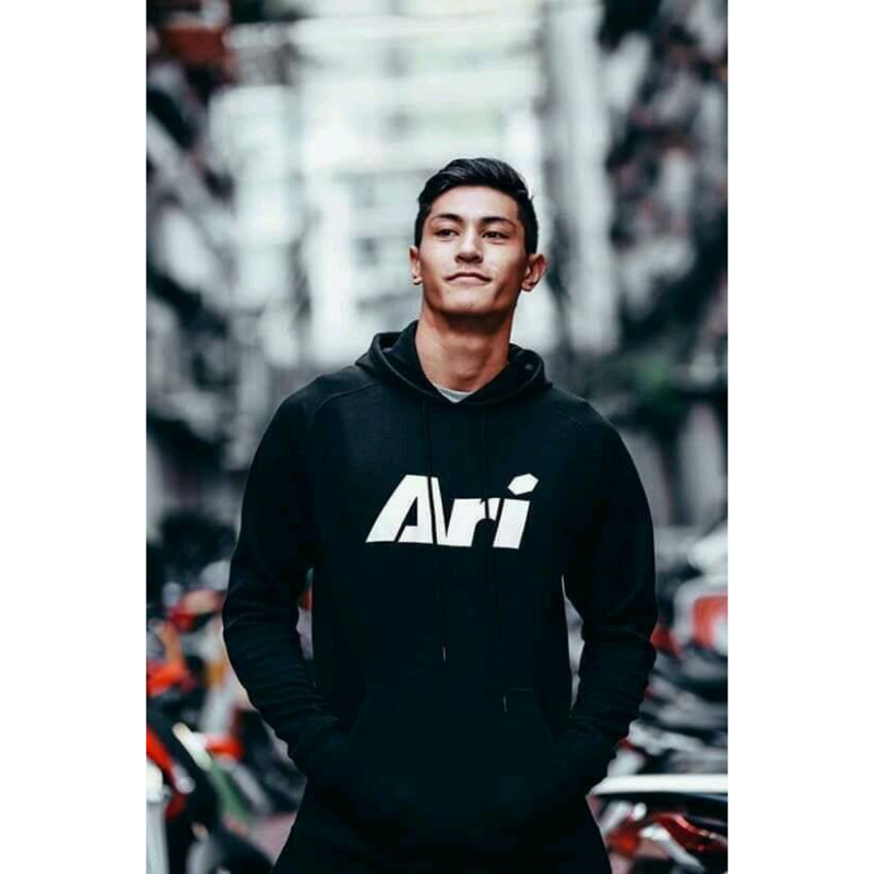 Ari เสื้อฮู้ด แบบซิปและสวม ผ้าดี สกรีนแบบเฟล็ก PU คมสวยไม่แตกไม่ลอก ...