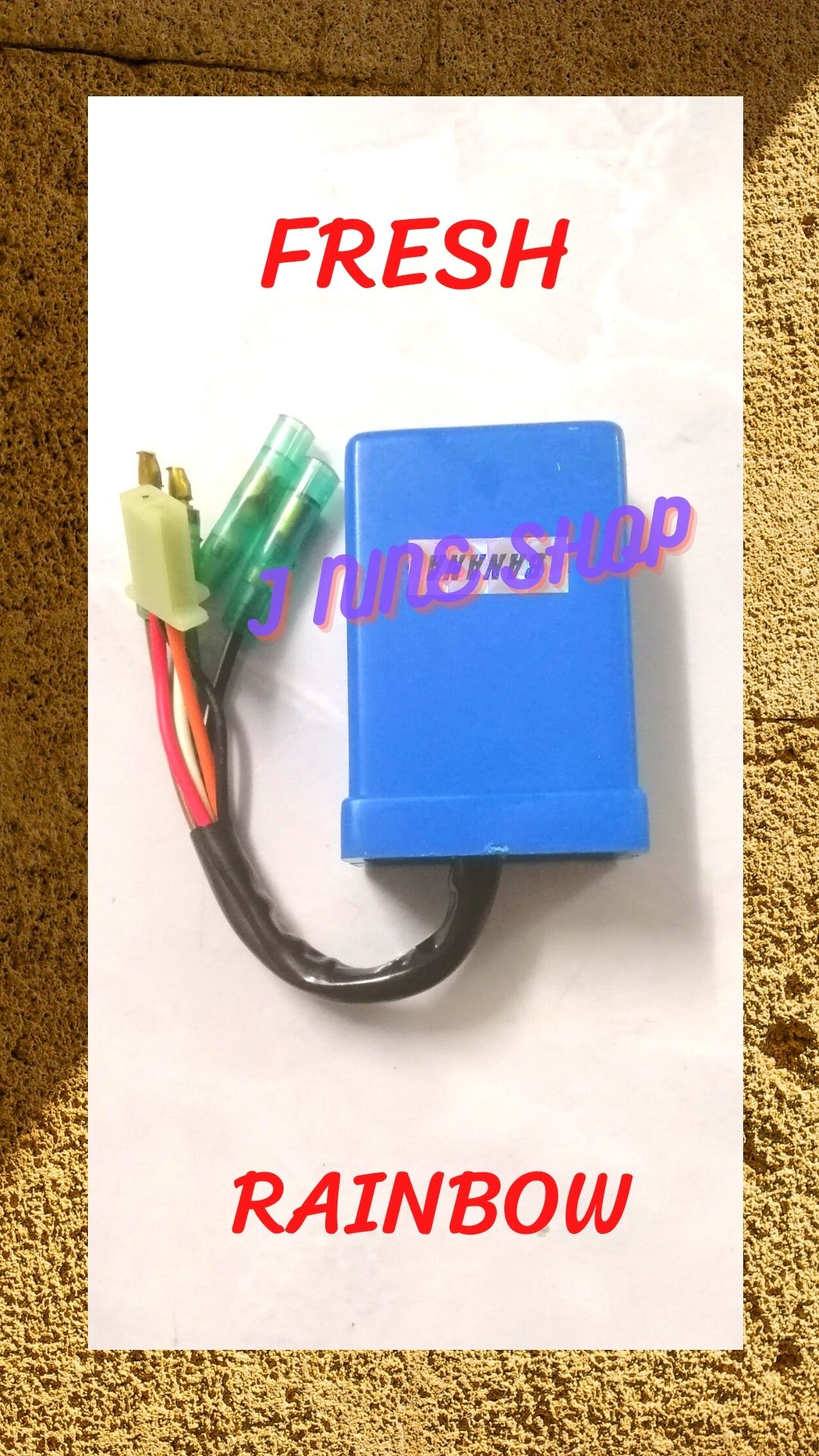 กล่อง CDI สีฟ้า FRESH/RAINBOW สินค้าดี มีคุณภาพ ใส่เฉพาะรุ่น - J NINE SHOP - ThaiPick