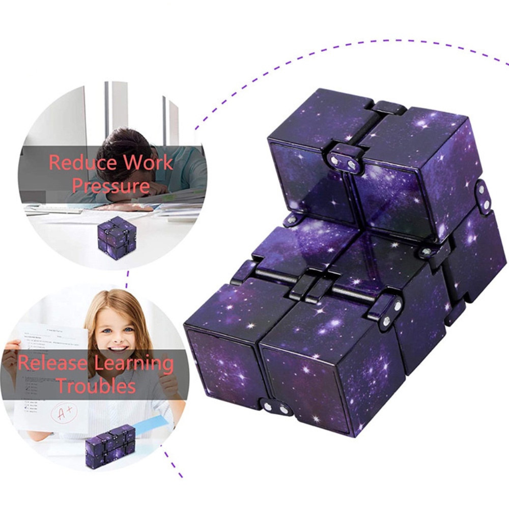 AG.Toys ของเล่นลูก ของเล่นเสริมพัฒนาการเด็ก ของเล่น ของเล่นเด็ก Infinity Magic Cube Puzzle ...